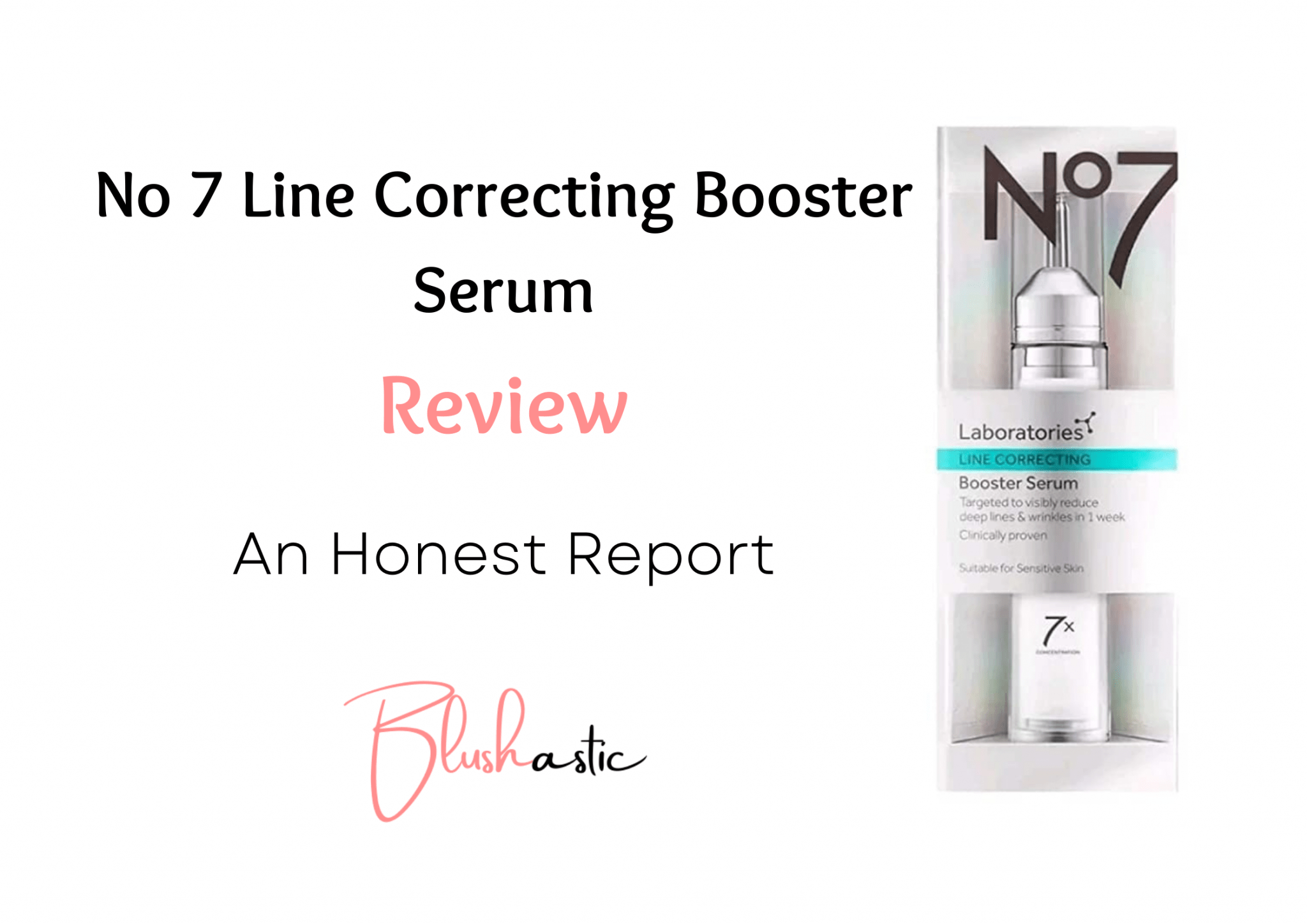 No 7 Line Correcting Booster Serum Review | A Genuine 2022 Report ...