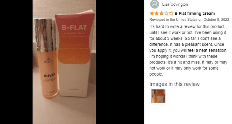 B Flat Reviews | Do Belly-Firming Creams Work Better? - Blushastic