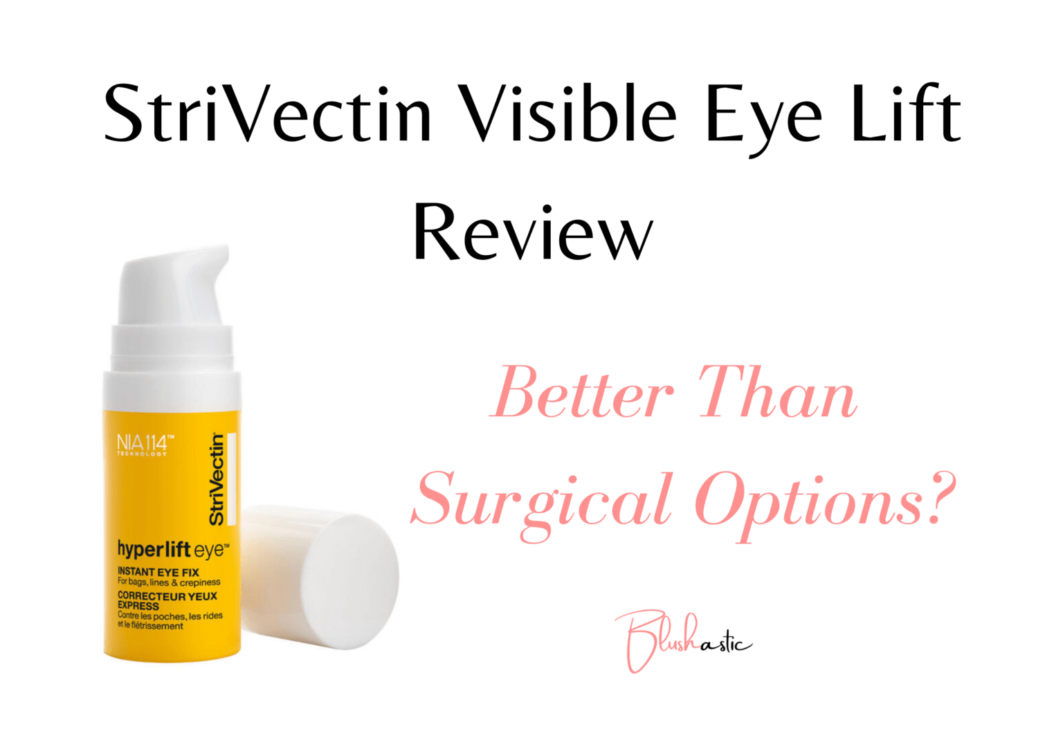 StriVectin Visible Eye Lift Reviews | Better Than Surgical Options ...